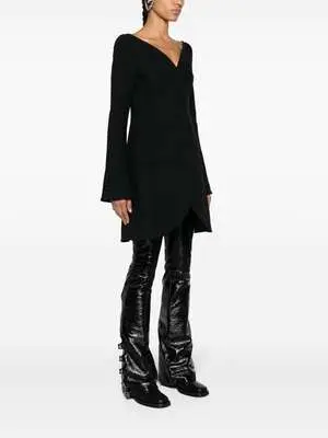 COURREGES Ellipse Heritage Crepe Coat