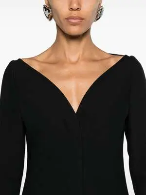 COURREGES Ellipse Heritage Crepe Coat