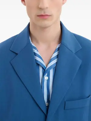 Marni Grain-de-poudre Single-breasted Blazer