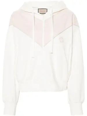 Gucci Interlocking G-patch Cotton Sweatshirt