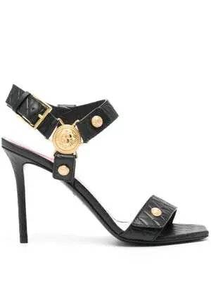 Balmain 100mm Leather Sandals