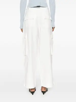 FRAME Wide-leg Cargo Trousers