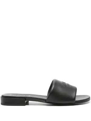 Kenzo Oki Leather Flat Sandals
