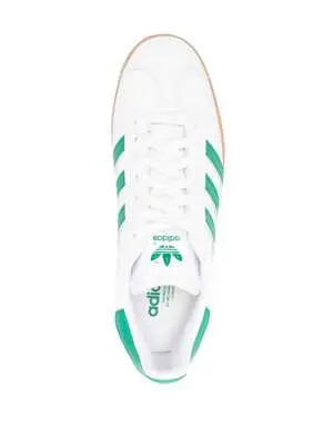 Adidas Gazelle 3-stripes Logo Sneakers - White