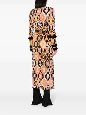 HAYLEY MENZIES Magic Mosaic-jacquard Cotton Duster