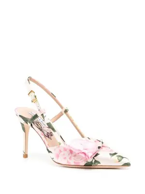 Sachin & Babi Lenox 90mm Floral-print Pumps - Pink