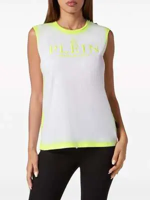Philipp Plein Logo-embroidered Tank Top