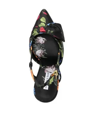 Sachin & Babi Lenox 90mm Floral-print Pumps - Black
