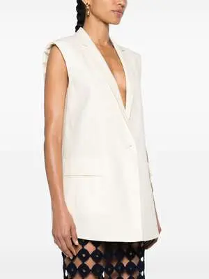 Fabiana Filippi Single-breasted Waistcoat - Neutrals