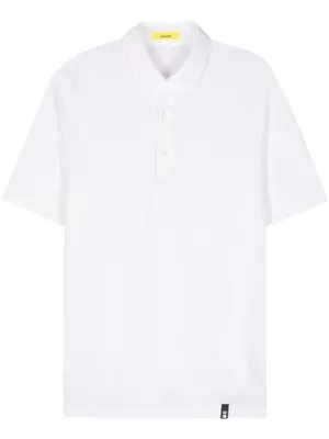 DRUMOHR Piqué Polo Shirt - White