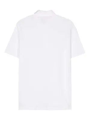 DRUMOHR Piqué Polo Shirt - White