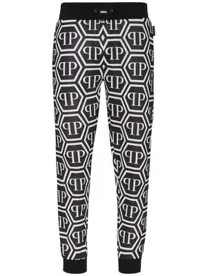 Philipp Plein Printed Sport Bottoms For Men