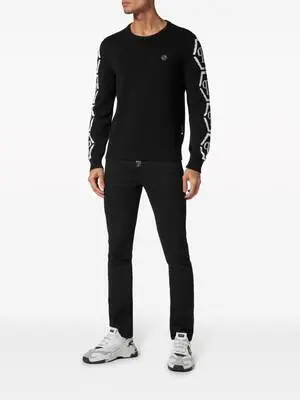 Philipp Plein Monogram Knit Jumper