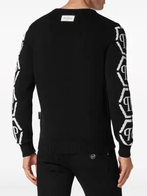 Philipp Plein Monogram Knit Jumper