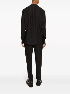Dolce & Gabbana Logo-print Silk Shirt