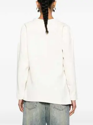 MAISON MARGIELA Numbers Logo Cotton T-shirt