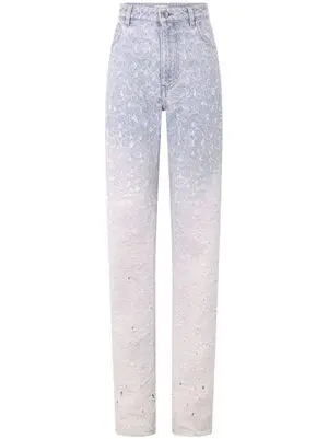 Rabanne Light Wash Bottoms For Women