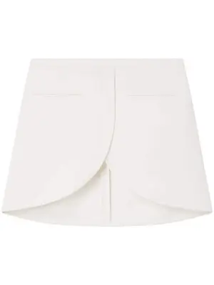 COURREGES Ellipse Mini Skirt - White