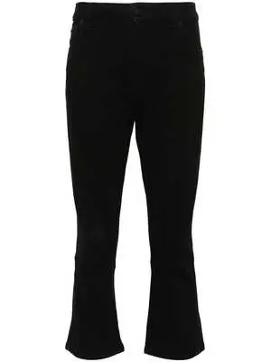 MUGLER Seam-detailed Tapered Jeans - Black