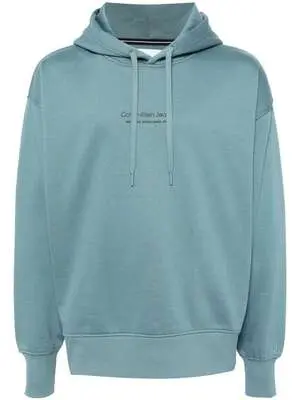 Calvin Klein Logo-print Drawstring Hoodie