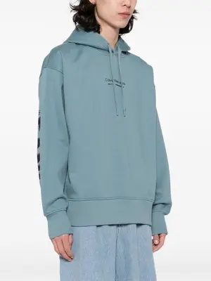 Calvin Klein Logo-print Drawstring Hoodie