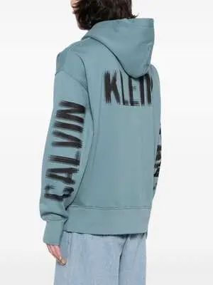 Calvin Klein Logo-print Drawstring Hoodie