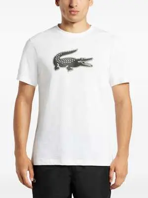 Lacoste Ultra Dry Logo-print T-shirt - White