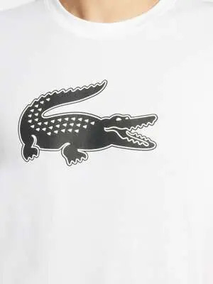 Lacoste Ultra Dry Logo-print T-shirt - White