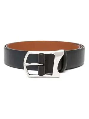 Santoni Buckle-fastening Leather Belt