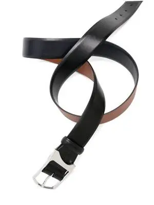 Santoni Buckle-fastening Leather Belt