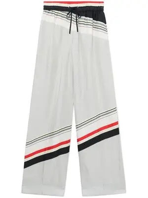 3.1 Phillip Lim Liberty Wide-leg Silk Trousers - Neutrals