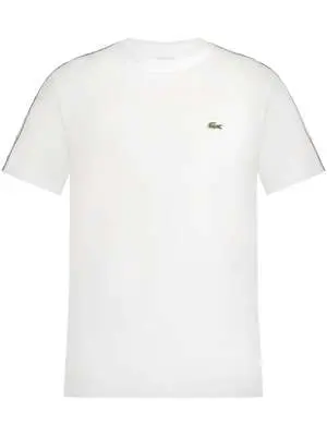 Lacoste Logo-tape Jersey T-shirt - White