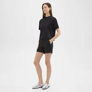 Theory Waist Tab Short In Good Linen