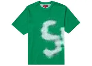 Supreme Halftone Short Sleeve Top - Bright Green