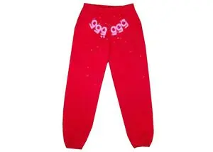 Sp5der Logo Sport Bottoms For Men