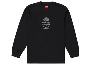 Supreme Marrakech Long Sleeve Top - Black