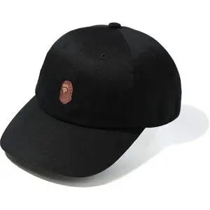 BAPE Ape Head Panel Cap - Black