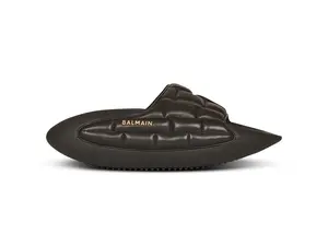 Balmain Quilted Mule