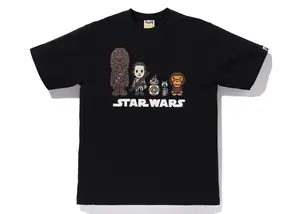 BAPE X Star Wars Republic Tee Shirt - Black