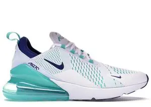 Nike Air Max 270 - White/hyper Jade/deep Royal Blue