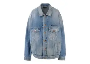 Balenciaga Paris Oversize Denim Jacket