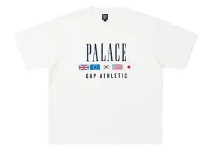 PALACE X Gap Heavy Jersey T-shirt - White