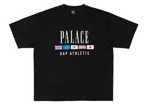 PALACE X Gap Heavy Jersey T-shirt - Black