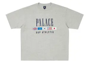 PALACE X Gap Heavy Jersey T-shirt - Grey
