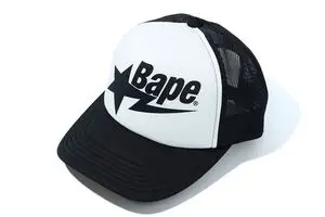 A BATHING APE Sta Mesh Cap - Black