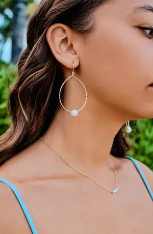 KIARA BY KI-ELE Ki-ele Freshwater Pearl Drop Earrings