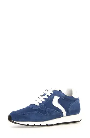 VOILE BLANCHE Voile Blanche Julia Lace-Up Sneaker Navy
