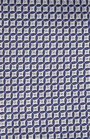 David Donahue Neat Silk Tie