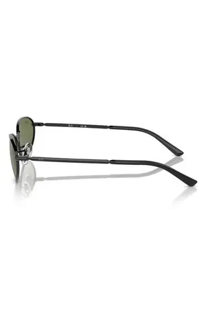 Ray-ban 56mm Oval Sunglasses - Black
