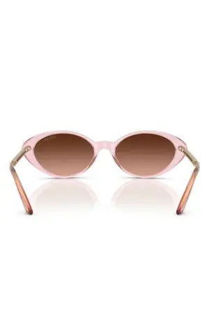 Versace 54mm Oval Sunglasses
